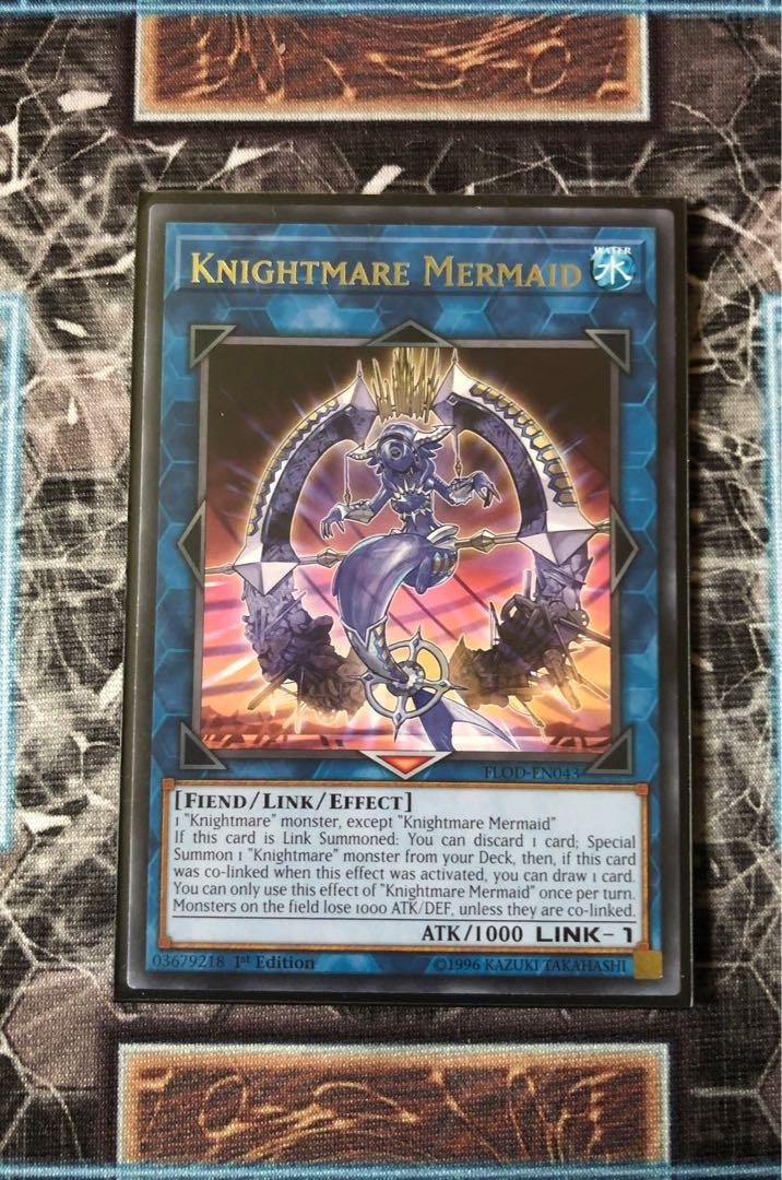 Yu-Gi-Oh! Knightmare Phoenix, Cerberus & Mermaid, Hobbies & Toys, Toys ...