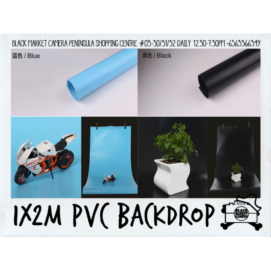 [BMC] 1m x 2m PVC Backdrop, Photography, Photography Accessories ...