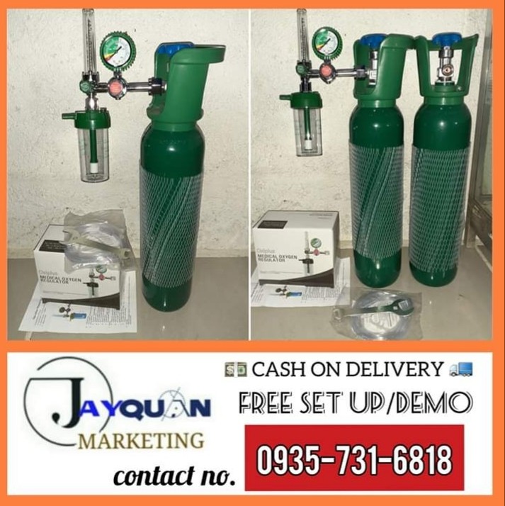 5lbs Complete Set medical oxygen tank, Beauty & Personal Care, Face ...