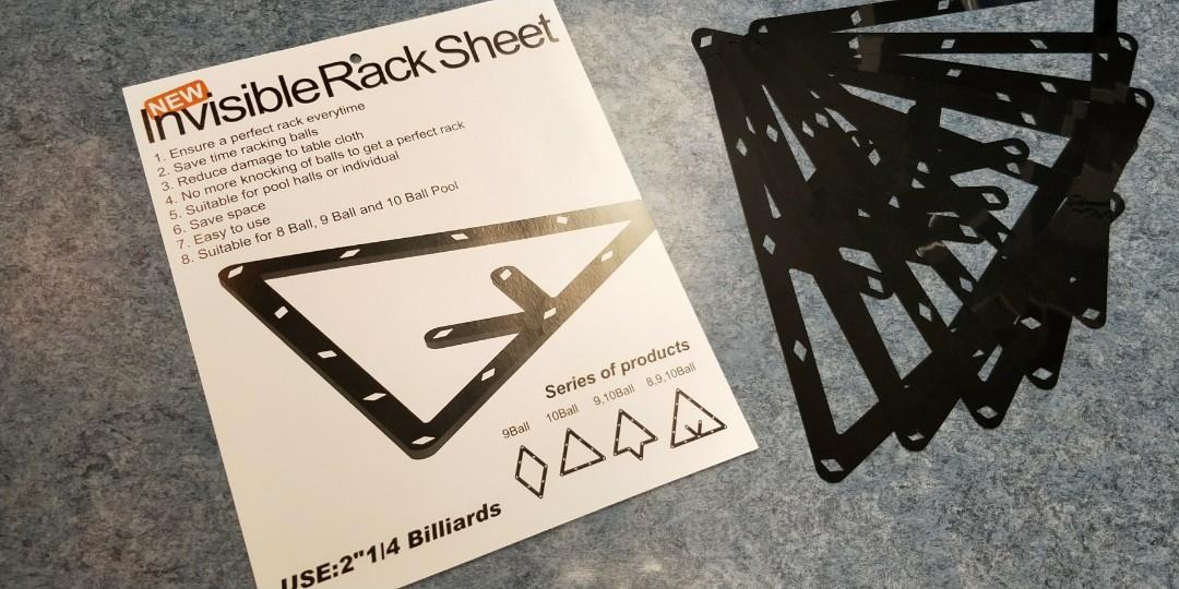 6 Magic rack pool ball sheet, Sports Equipment, Sports & Games ...