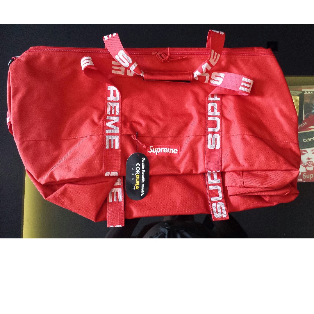 Authentic Supreme Bags, Men's Fashion, Bags, Belt bags, Clutches and ...