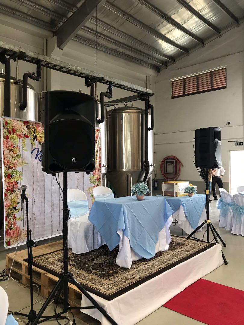 Basic Sound System set up for Acoustic, Hobbies & Toys, Music & Media ...