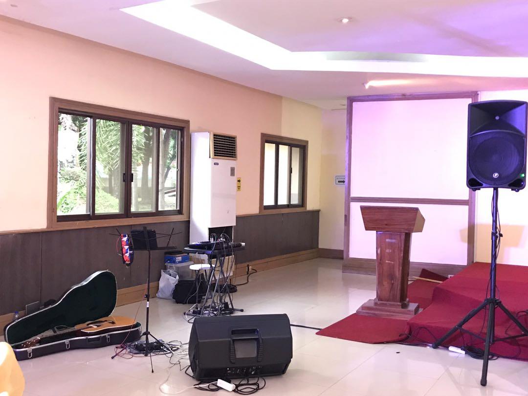 Basic Sound System set up for Acoustic, Hobbies & Toys, Music & Media ...