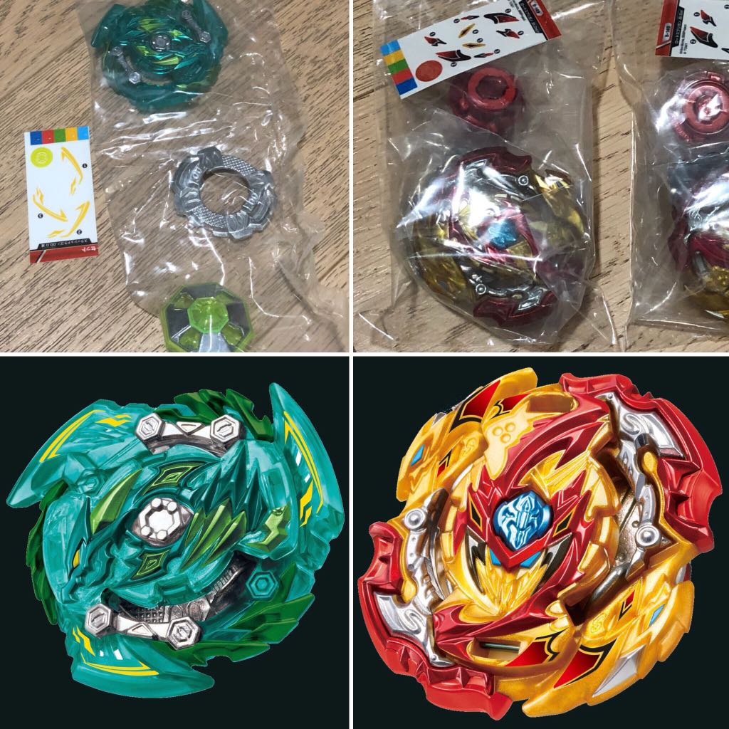 Beyblade B149 Lord Spriggan and Slash Dragon, Hobbies & Toys, Toys ...