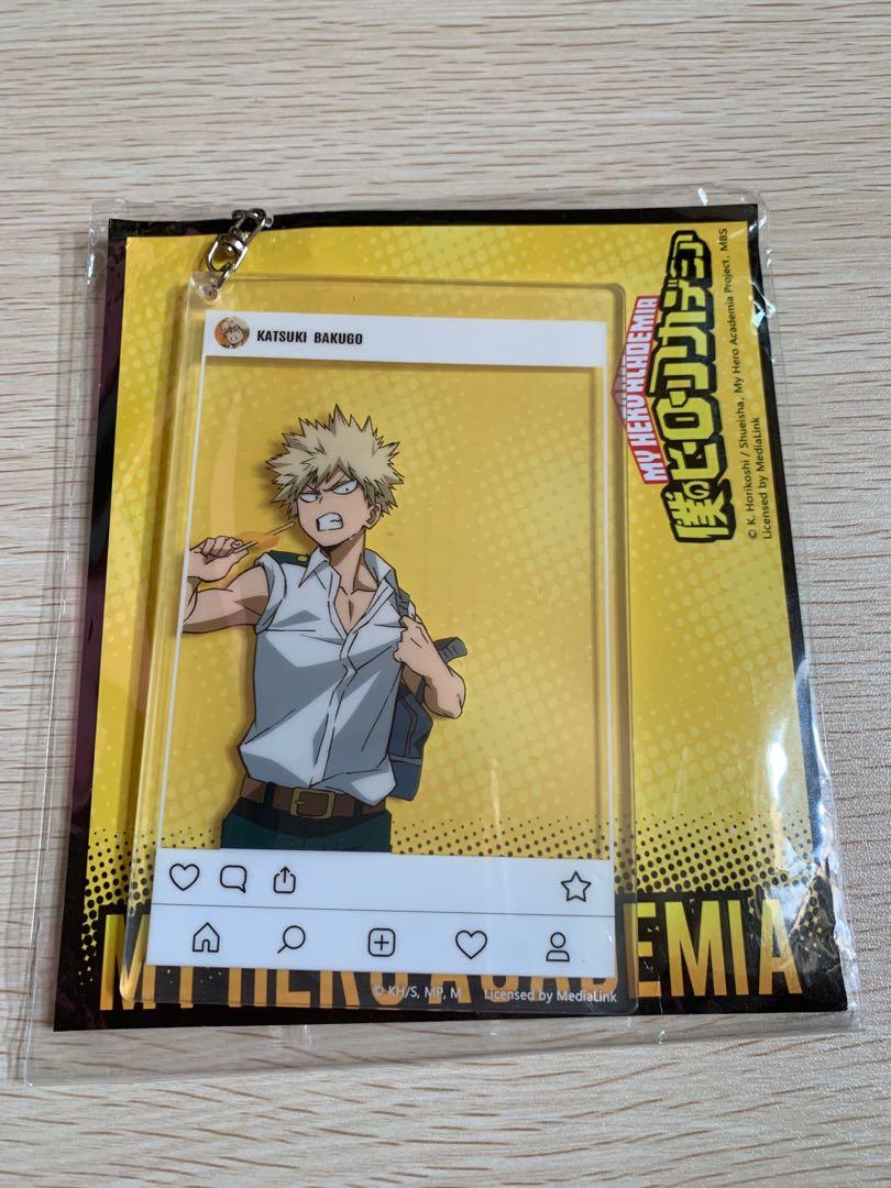 Boku no Hero Academia Official Acrylic Clear Instagram Keychain ...