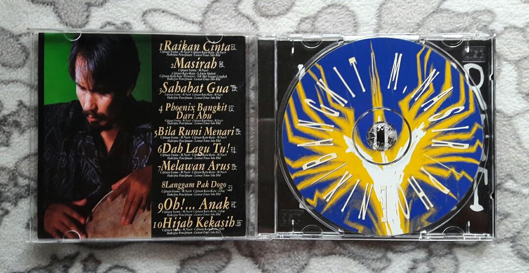 Cd M.Nasir Phoenix Bangkit 2001, Hobbies & Toys, Music & Media, CDs ...