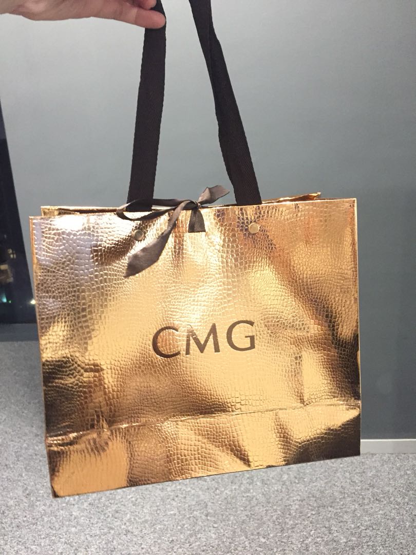CMG white pouch, Women's Fashion, Bags & Wallets, Purses & Pouches on ...