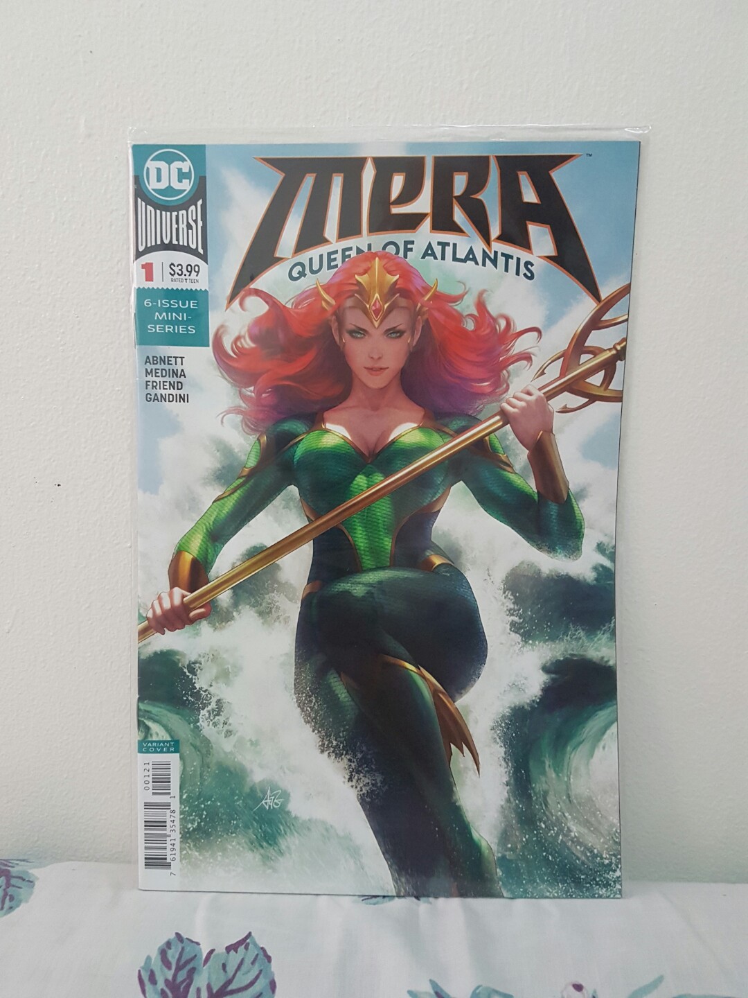 DC Comics Mera #1 Artgerm Cover (Aquaman, Superman, Batman, Wonder ...
