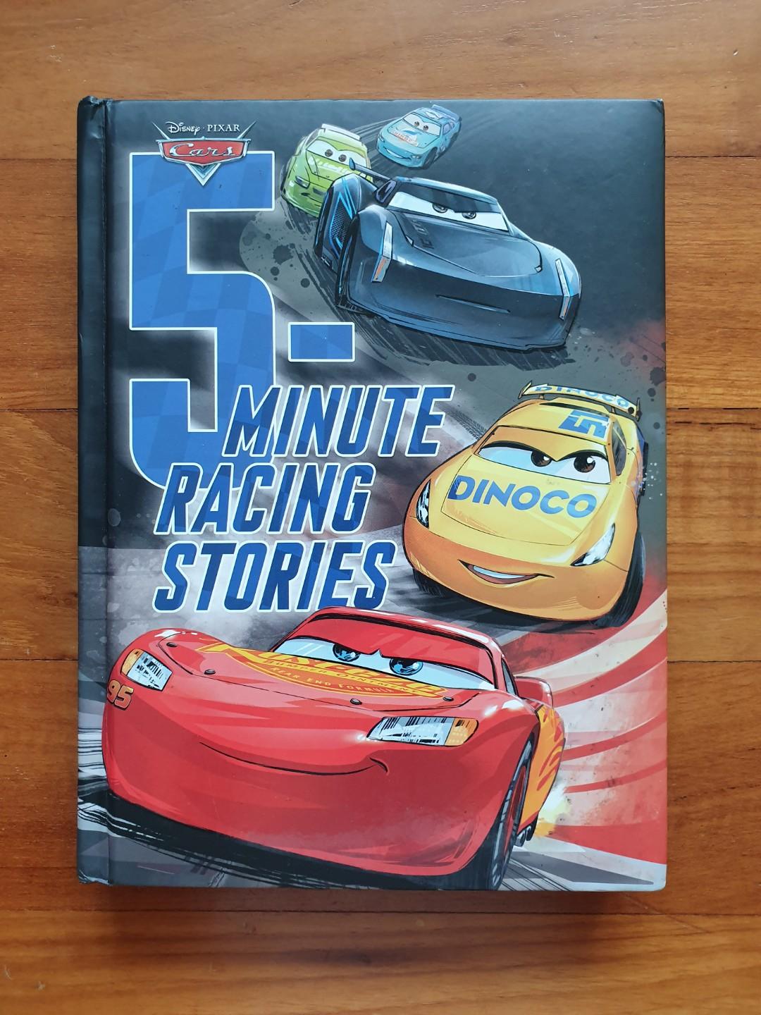 Disney pixar cars 5 minute racing stories, Hobbies & Toys, Books ...