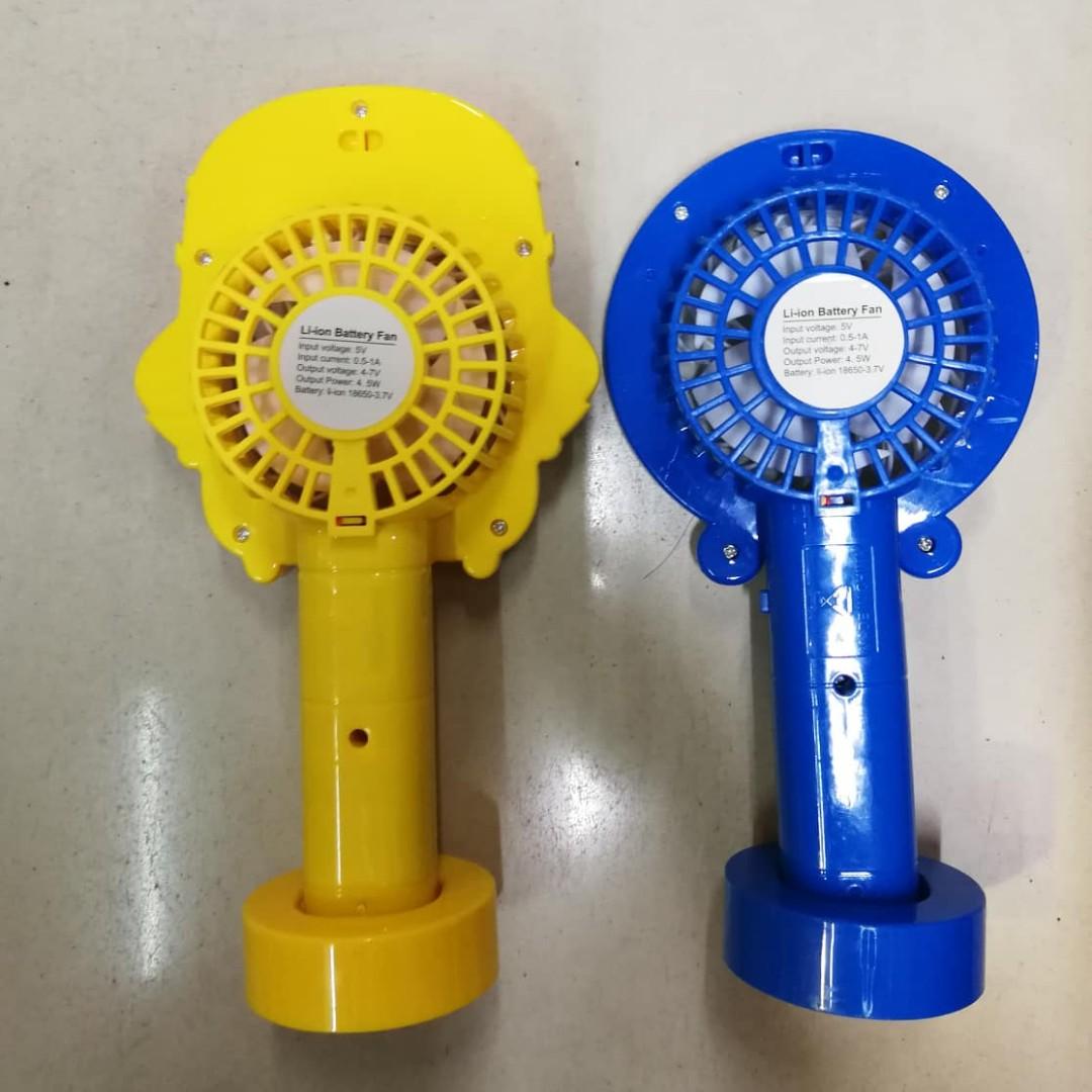 Doraemon Rechargeable Mini Fan, Audio, Portable Music Players on Carousell
