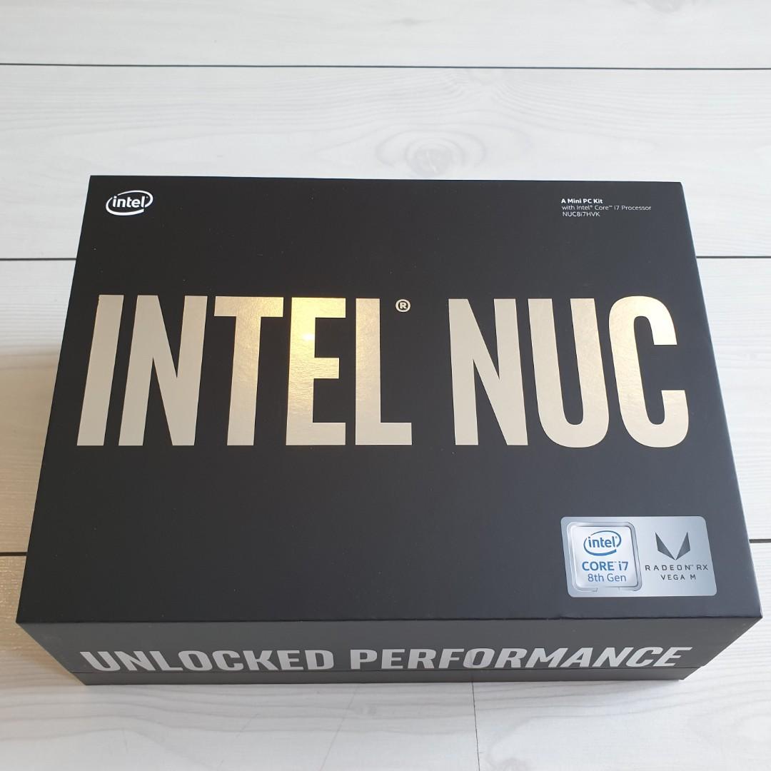 Intel NUC i7 mini pc NUC8i7HVK, Computers & Tech, Parts & Accessories ...