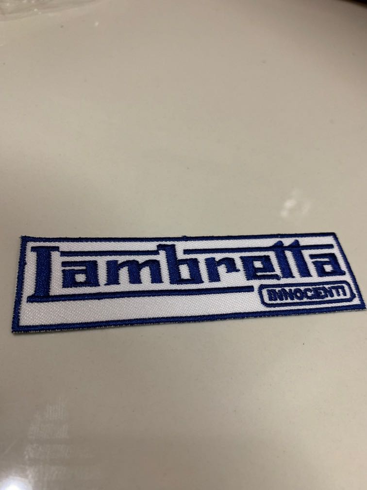 Lambretta innocenti patch, Hobbies & Toys, Stationery & Craft, Art ...