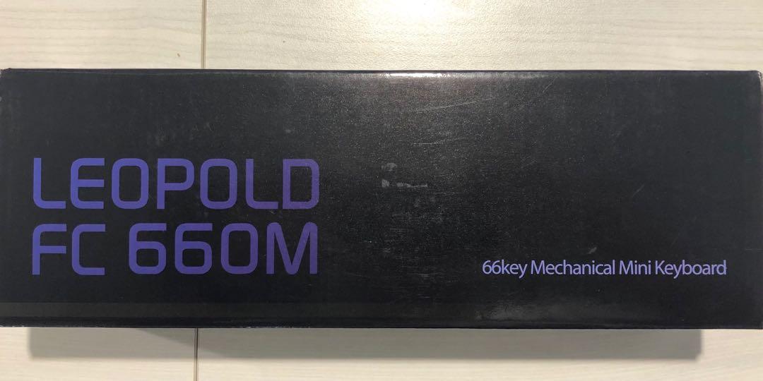 Leopold FC 660M blue switch mechanical keyboard, Computers & Tech ...