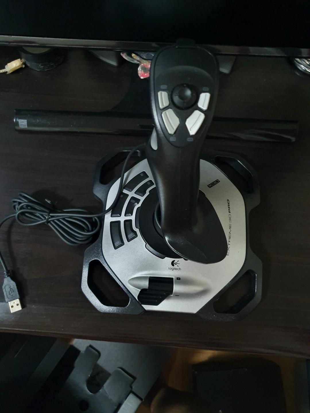 Logitech Precision Flightstick, Computers & Tech, Parts & Accessories ...