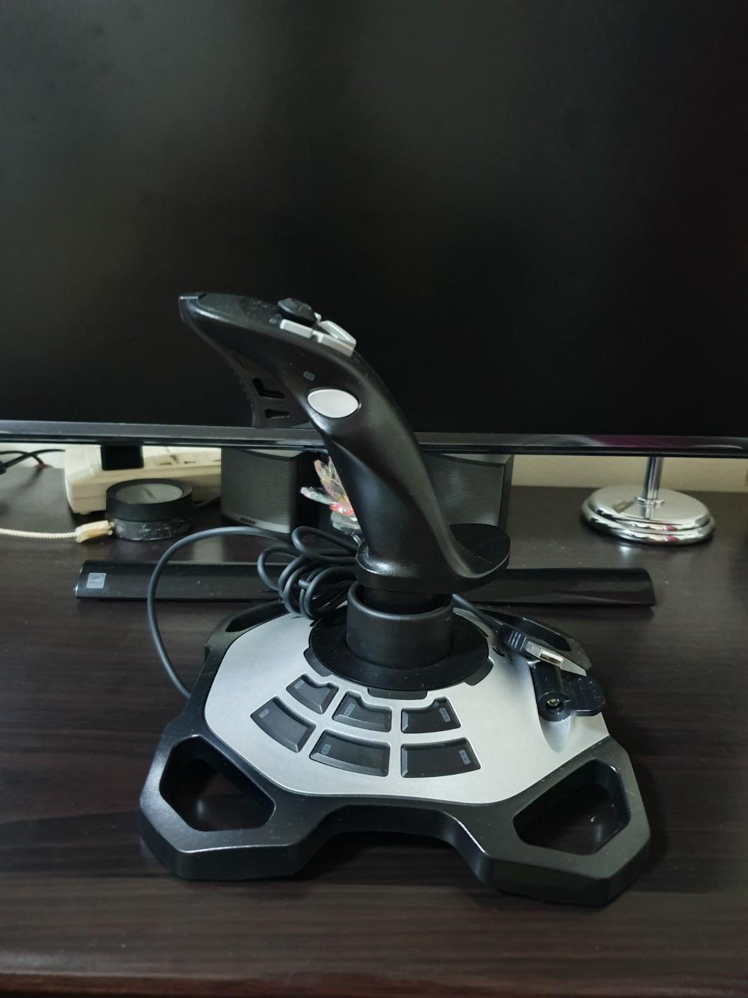 Logitech Precision Flightstick, Computers & Tech, Parts & Accessories ...