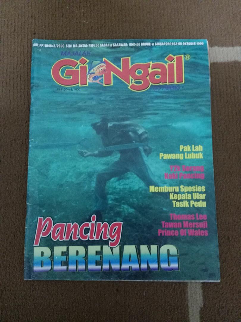 Majalah Gi Ngail/pancing/go fishing, Hobbies & Toys, Books & Magazines ...