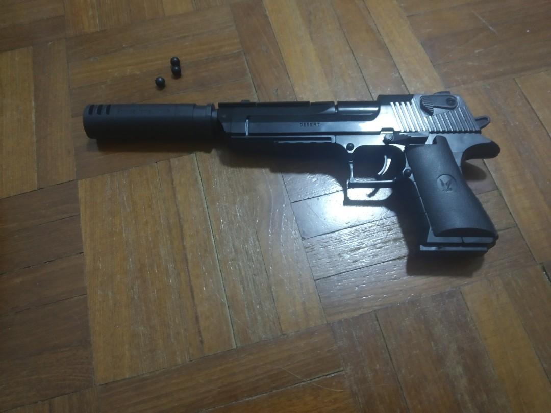 slide and pull toy gun, Hobbies & Toys, Toys & Games on Carousell