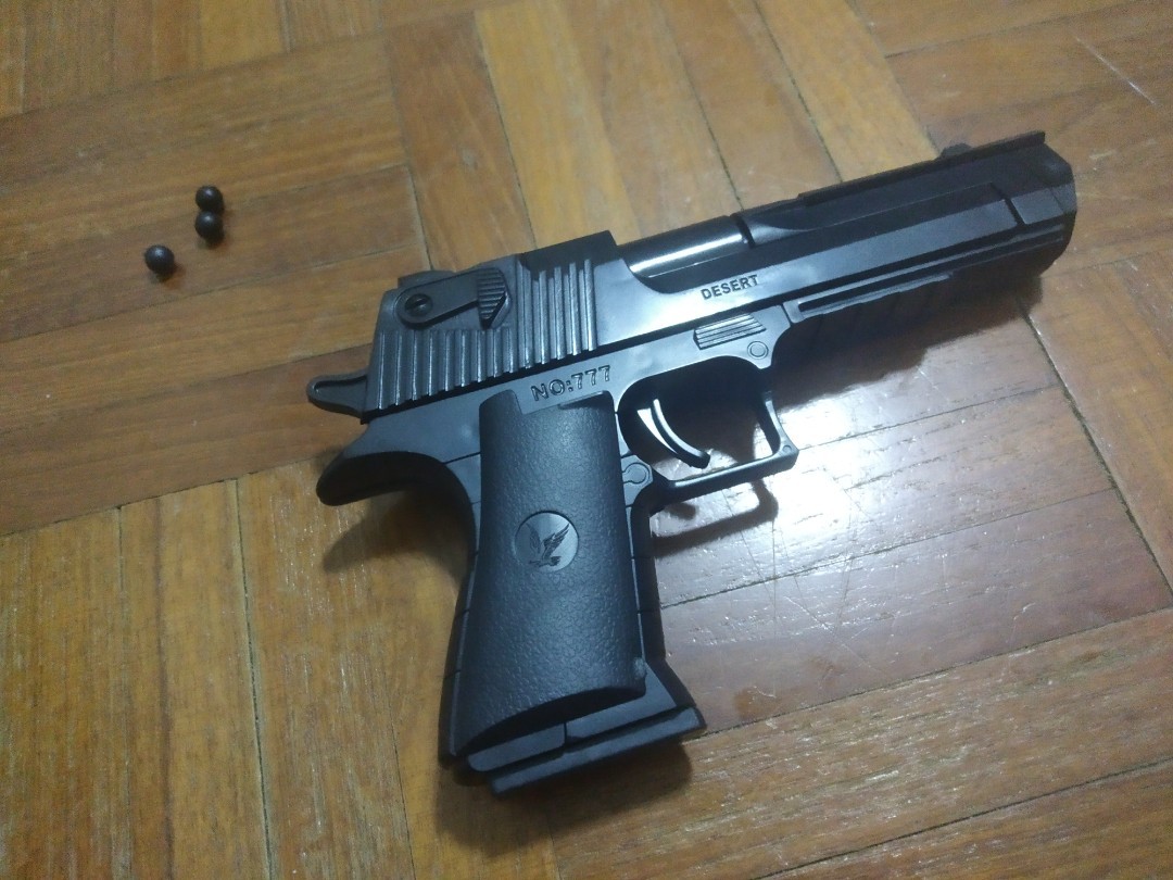 slide and pull toy gun, Hobbies & Toys, Toys & Games on Carousell