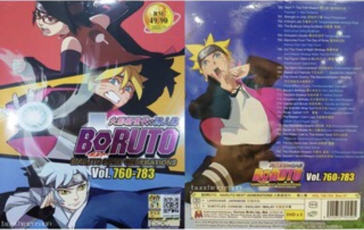 Naruto The Next Generations 760-783 (Boruto EP.40>63) DVD BOX Set ...