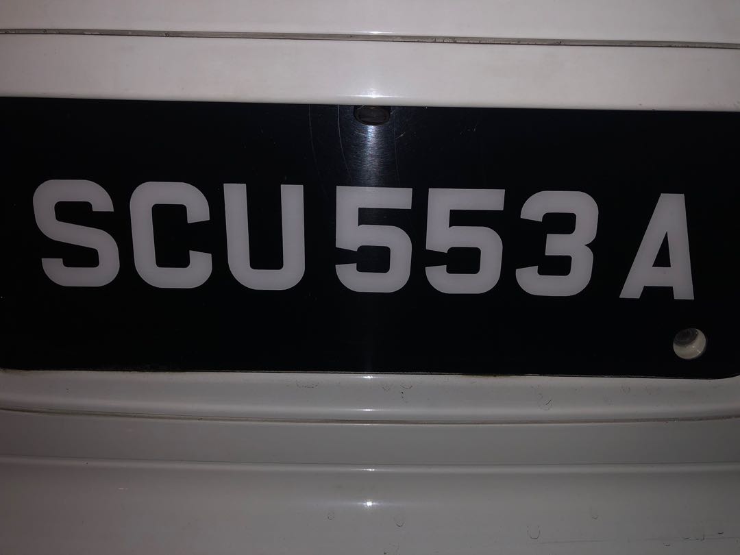 Old Number Plate, Car Accessories, Car Plates on Carousell