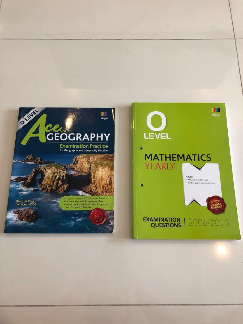 O Level and A Level TYS and Assessmemt Books, Hobbies & Toys, Books ...