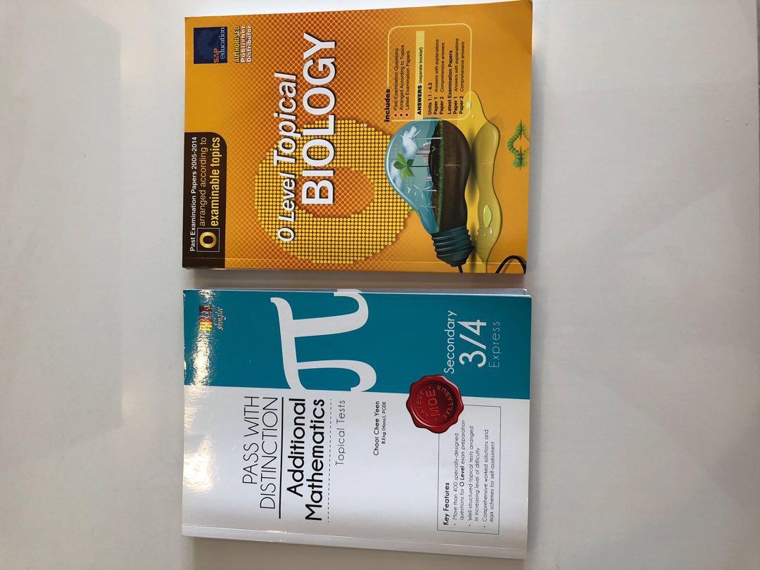 O Level and A Level TYS and Assessmemt Books, Hobbies & Toys, Books ...