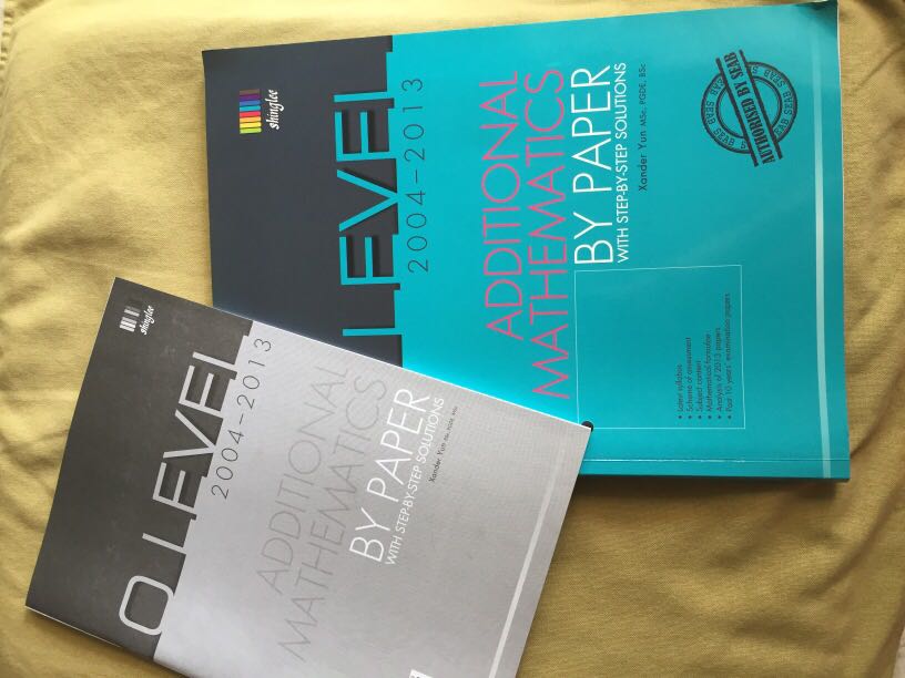 O Level Igcse Additional Mathematics Hobbies And Toys Books And Magazines Textbooks On Carousell
