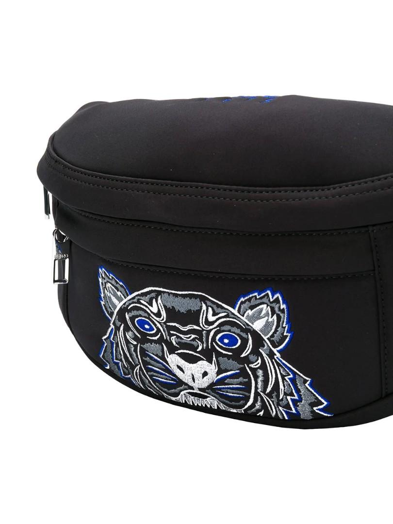Original Kenzo Tiger Logo Bumbag Chest Belt Waist Bag Tas, Barang Mewah ...