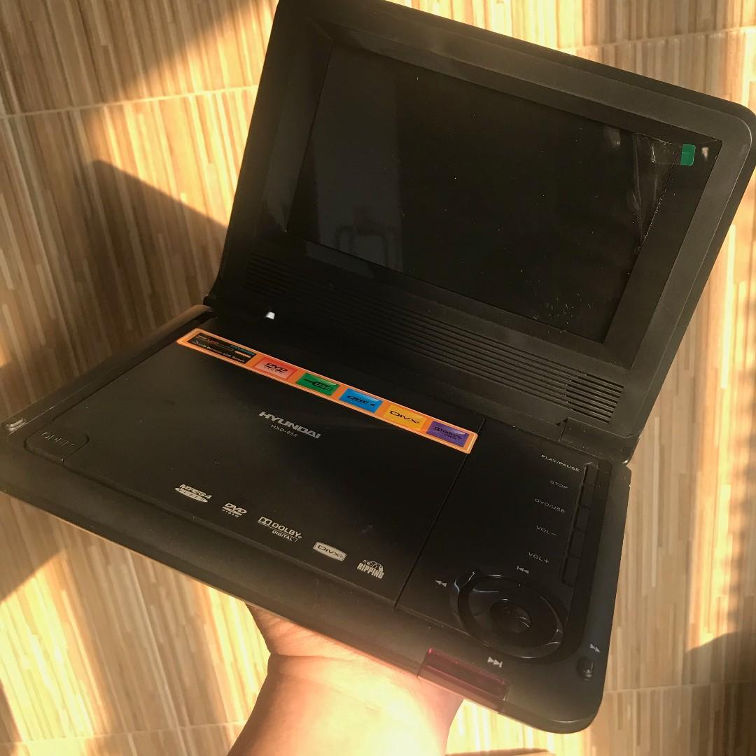 Portable Dvd, CD, VCD, Audio player (Hyundai Made in korea), Audio ...