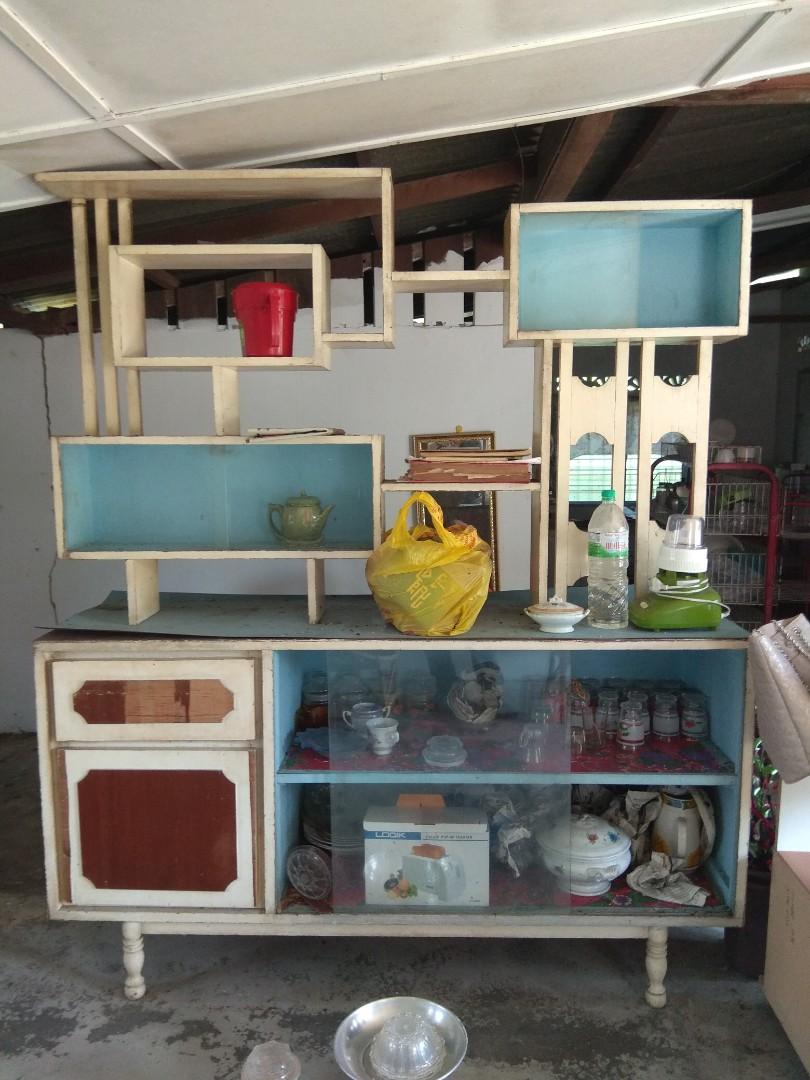Retro display cabinet, Furniture & Home Living, Furniture, TV Consoles ...