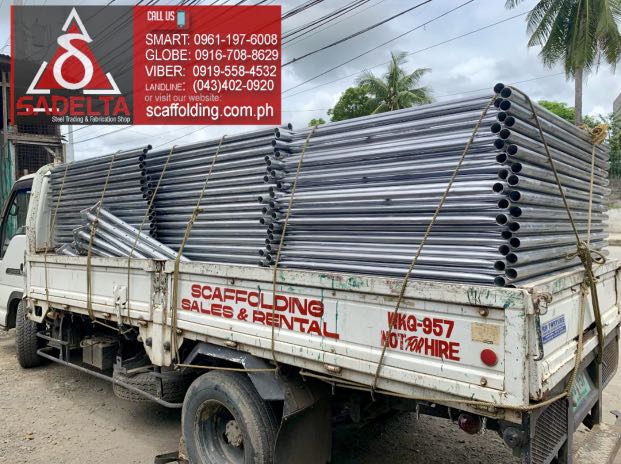 Scaffolding Shoring Base Jack Clamp Ladder Catwalk Toe board GI Pipe ...