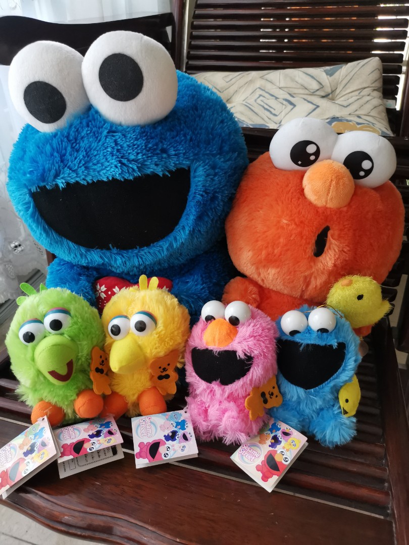 Sesame Street Soft Toys, Hobbies & Toys, Toys & Games on Carousell