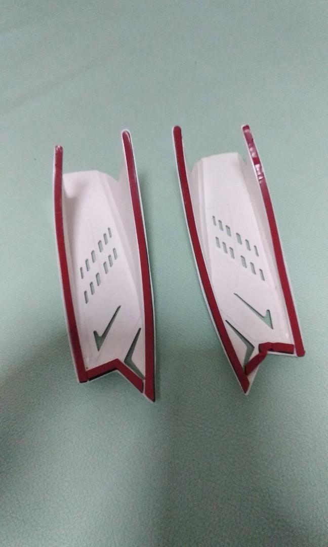 Motorcycle helmet fins, Motorcycles, Motorcycle Apparel on Carousell