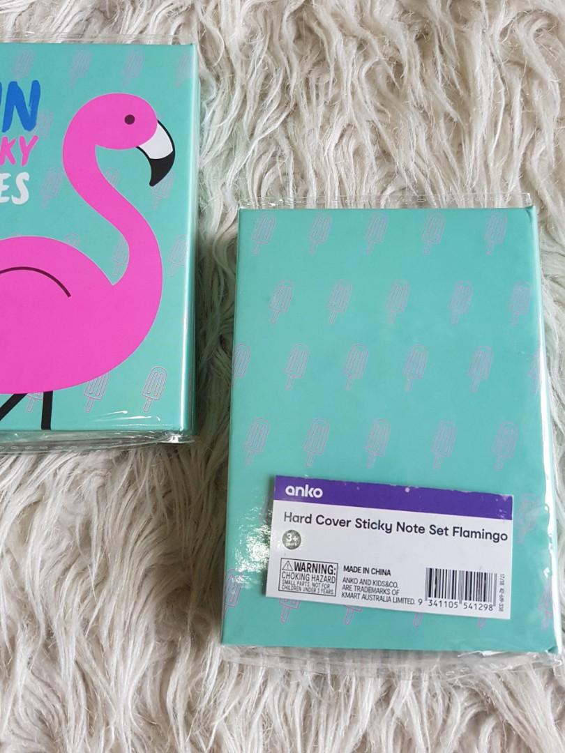 Sticky Note Set - Fruit & Flamingo, Everything Else, Others on Carousell