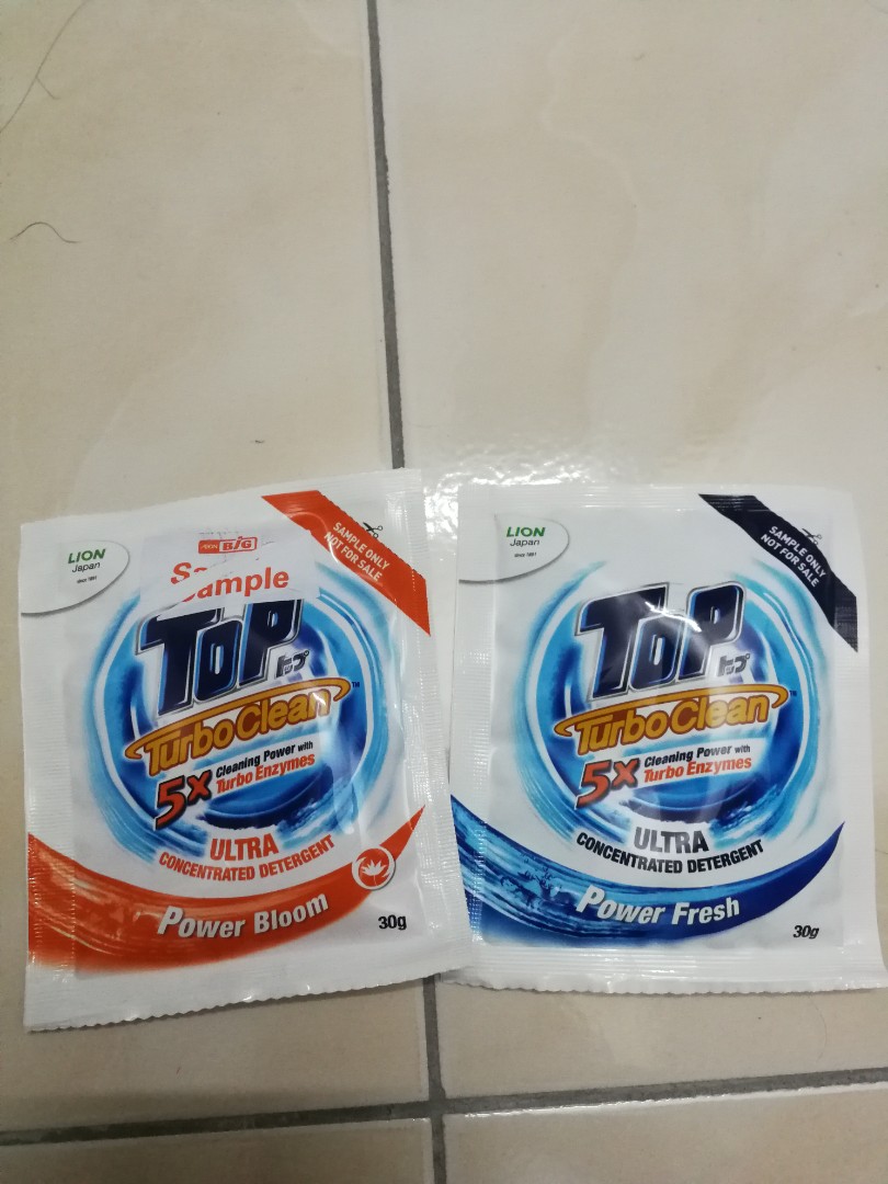 Top Detergent Turbo Clean, Furniture & Home Living, Home Improvement ...