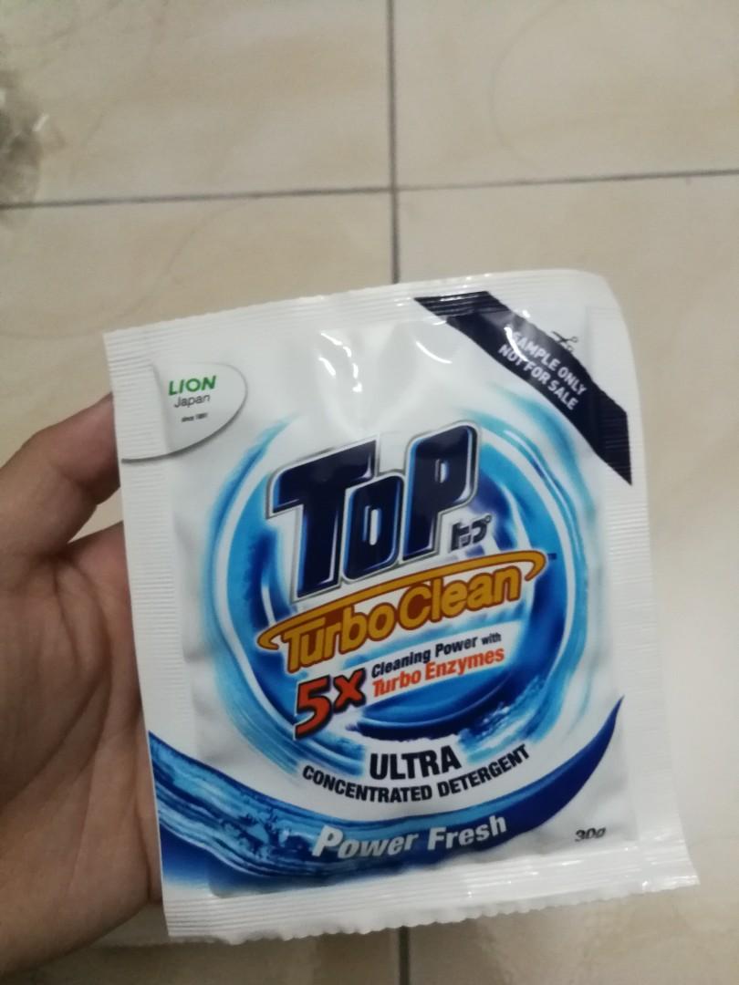 Top Detergent Turbo Clean, Furniture & Home Living, Home Improvement ...