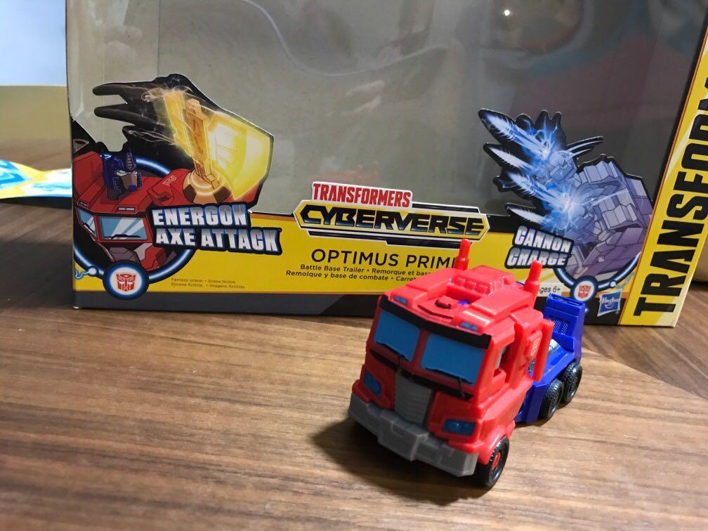 Transformers Optimus Prime Energon Axe Attack, Hobbies & Toys, Toys ...