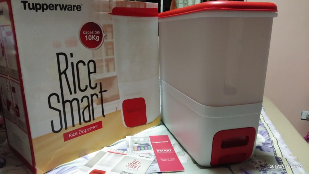 TUPPERWARE RICESMART RICE DISPENSER, TV & Home Appliances, Kitchen ...