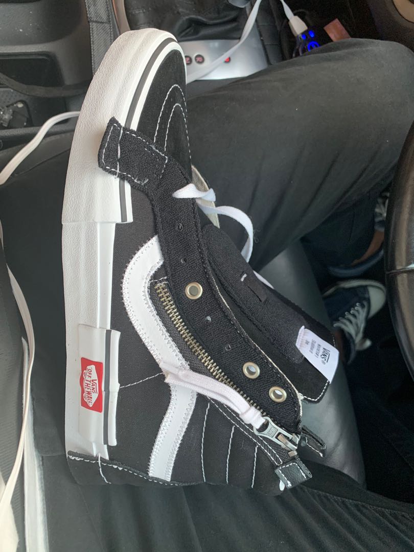 Vans Deconstructed inside/out sk8 hi, Men's Fashion, Footwear, Sneakers ...