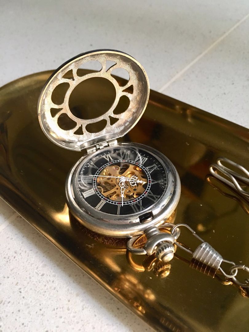 Vintage Mechanic pocket watch, Women's Fashion, Watches & Accessories ...