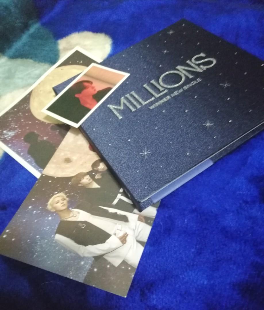 WINNER MILLIONS ALBUM BLUE VERSION, Hobbies & Toys, Memorabilia ...