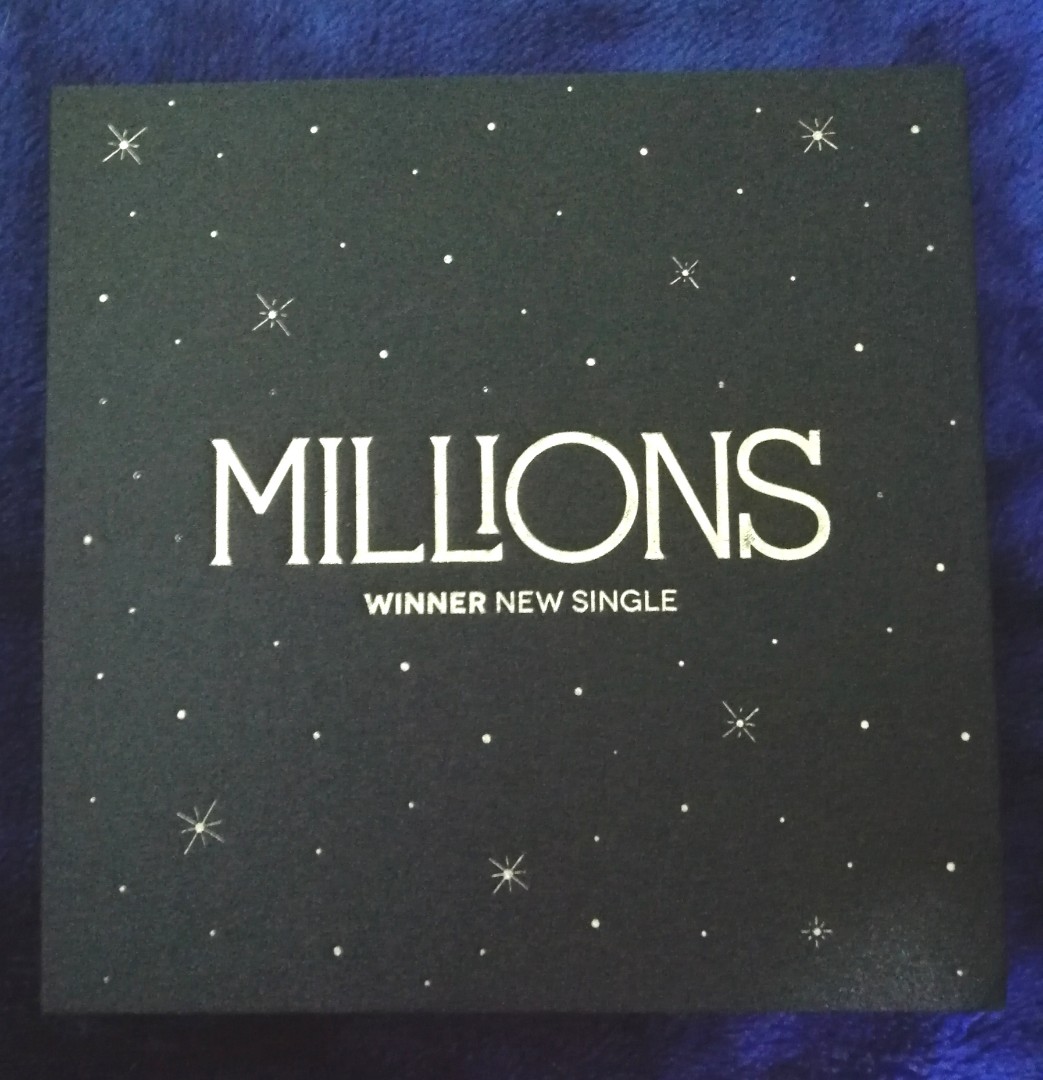 WINNER MILLIONS ALBUM BLUE VERSION, Hobbies & Toys, Memorabilia ...