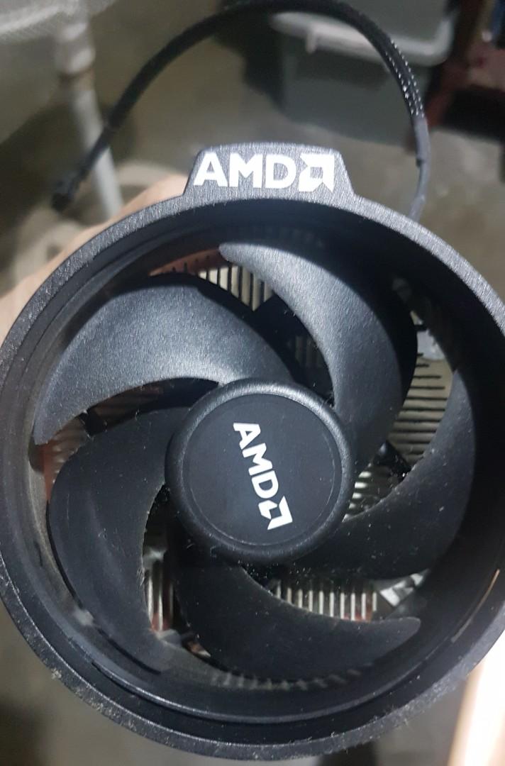 Wraith spire cooler from Ryzen 1200, Computers & Tech, Parts ...