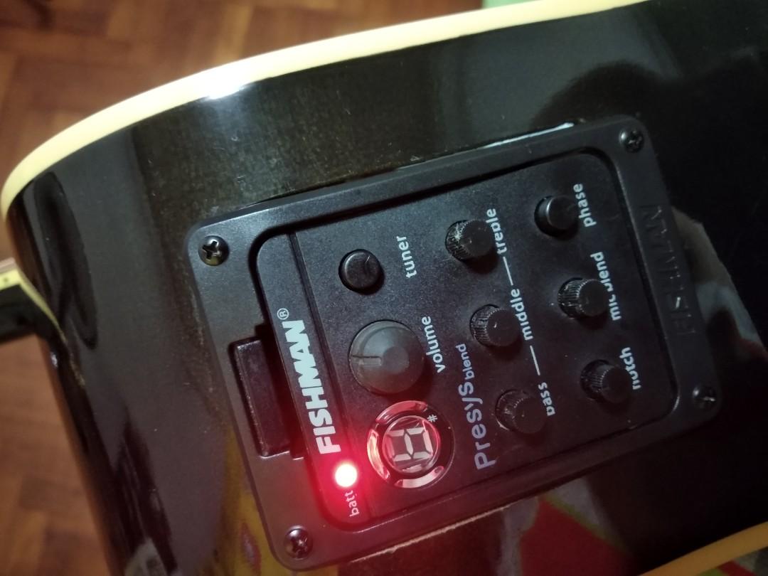 Yamaha Acoustic-Electric Guitar Compass Series, Hobbies & Toys, Music ...