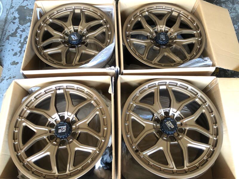 20" DP Offroad Excalibur Bronze mags 6Holes pcd 139 Brandnew, Car Parts ...