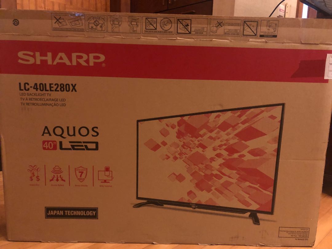 40 inch sharp tv aquos , TV & Home Appliances, TV & Entertainment, TV ...