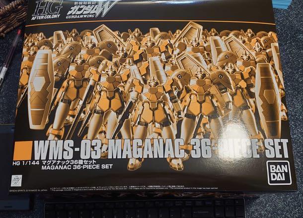 日魂 HG 1/144 馬格納克 36機 SET 日魂 HG 1/144 マグアナック36機セット PB Limited HG 1/144 ...