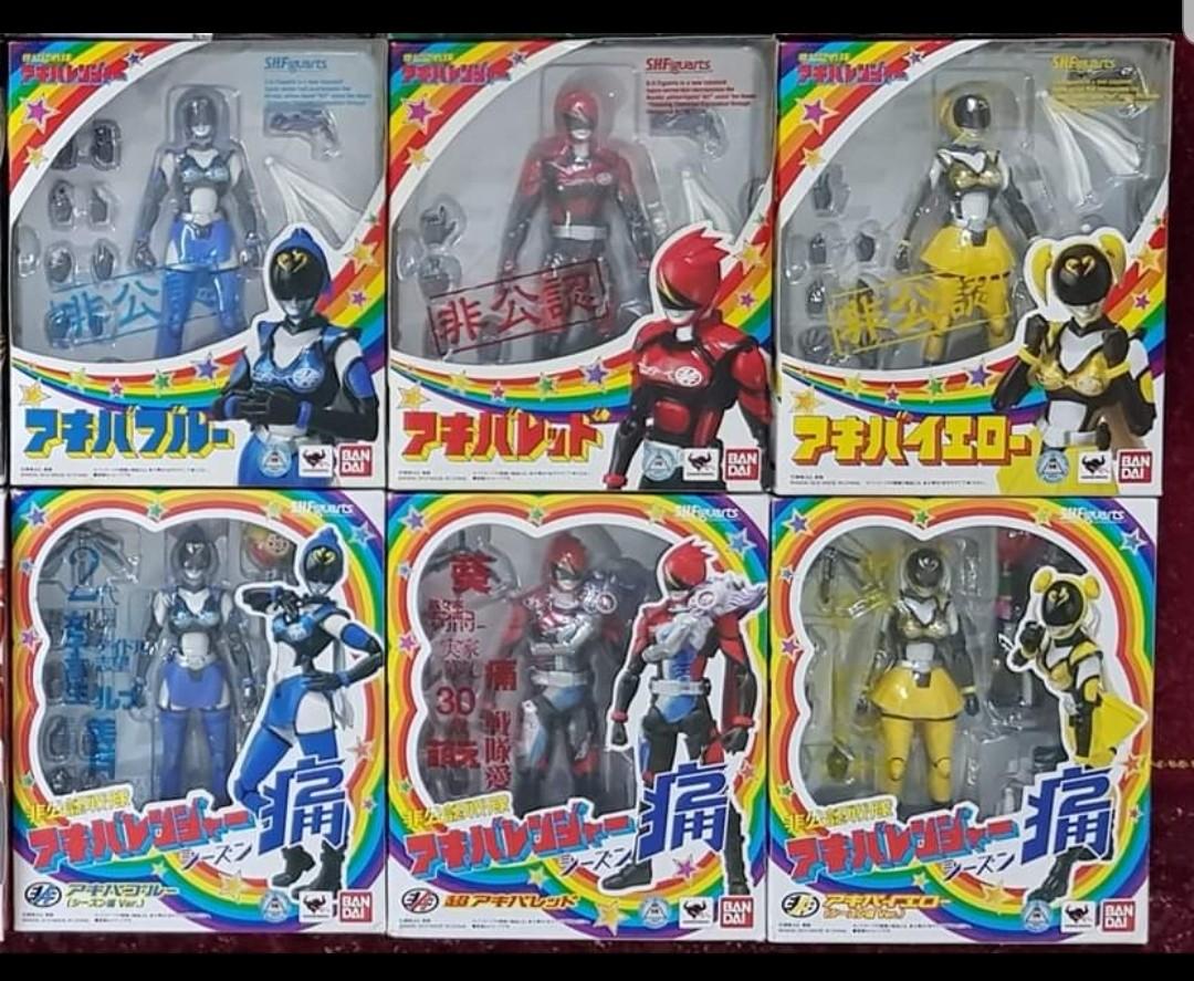 Hikonin Super Sentai Akibaranger S1+S2, Hobbies & Toys, Toys & Games on ...