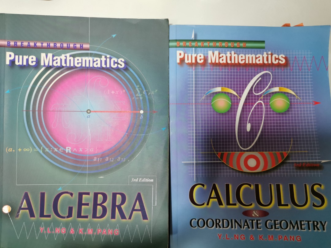 舊制AL Pure Maths Textbook Breakthrough Pure Mathematics, 興趣及遊戲, 書本 & 文具, 教科書 - Carousell