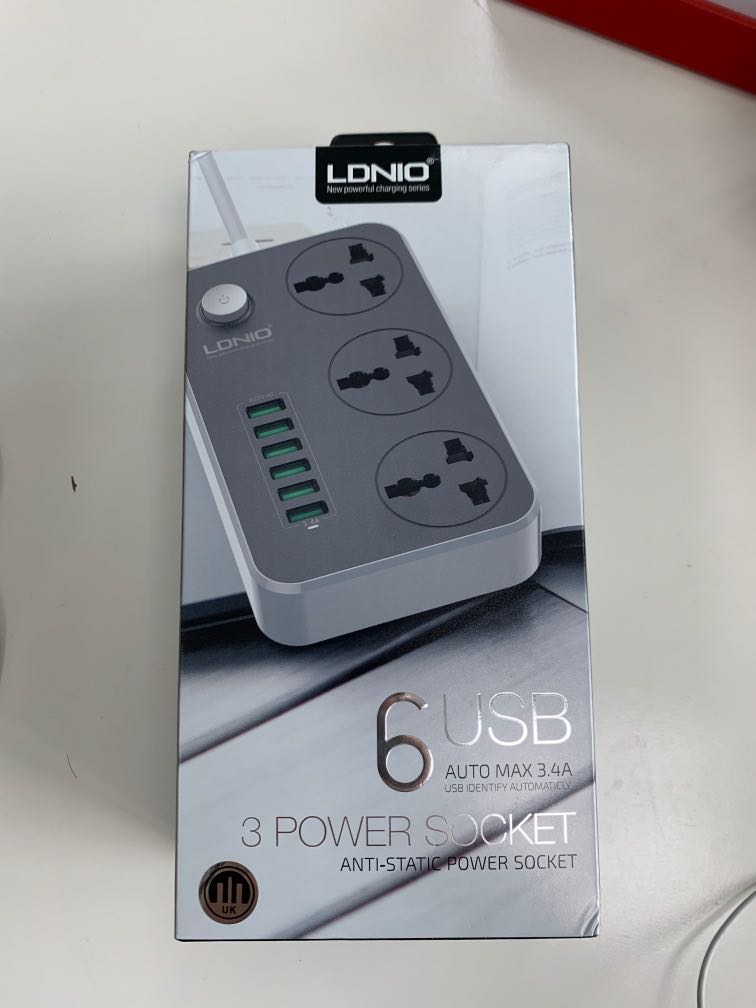 Anti-Static Power Socket, TV & Home Appliances, Electrical, Adaptors ...